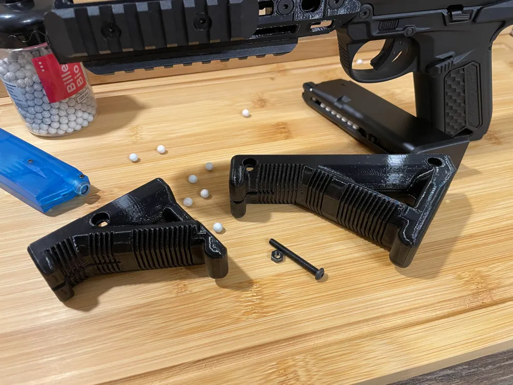 Airsoft Angular Grip several sizes by Zouzou Factory - MakerWorld