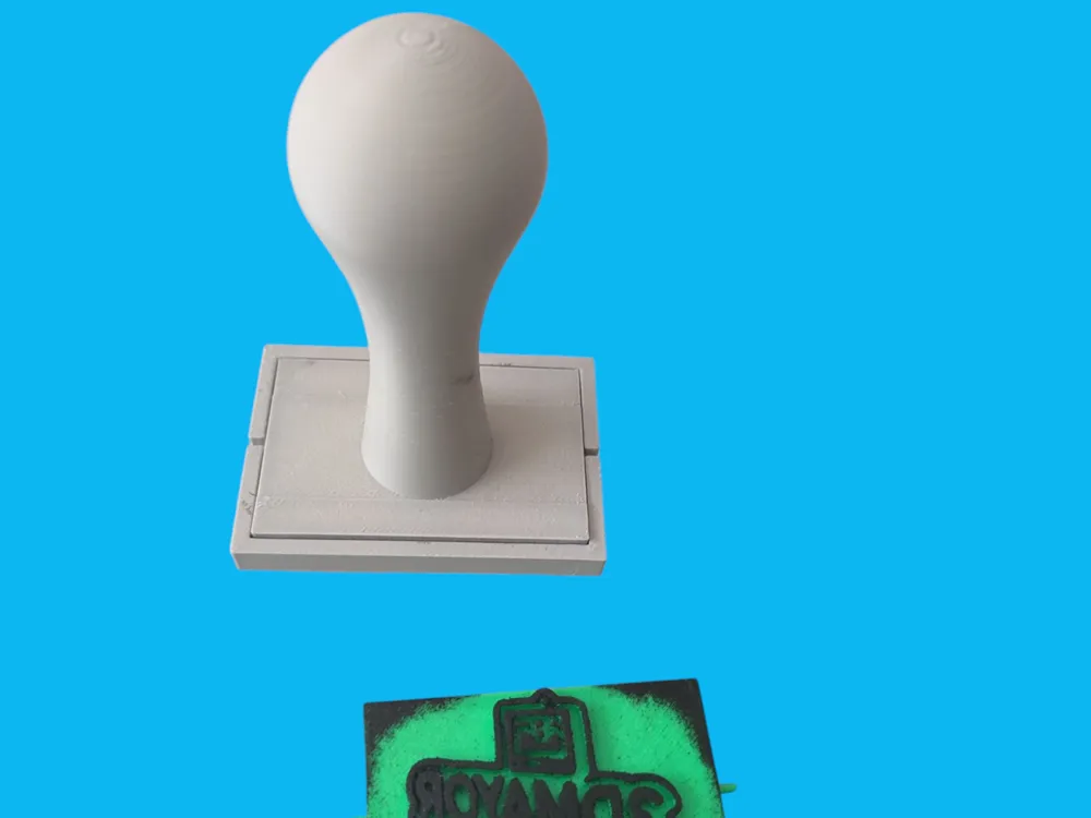 Customizable Ink Stamp by redox44 MakerWorld: Download Free 3D Models
