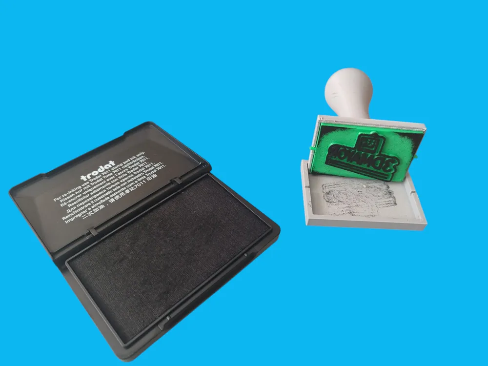 Customizable Ink Stamp - Free 3D Print Model - MakerWorld