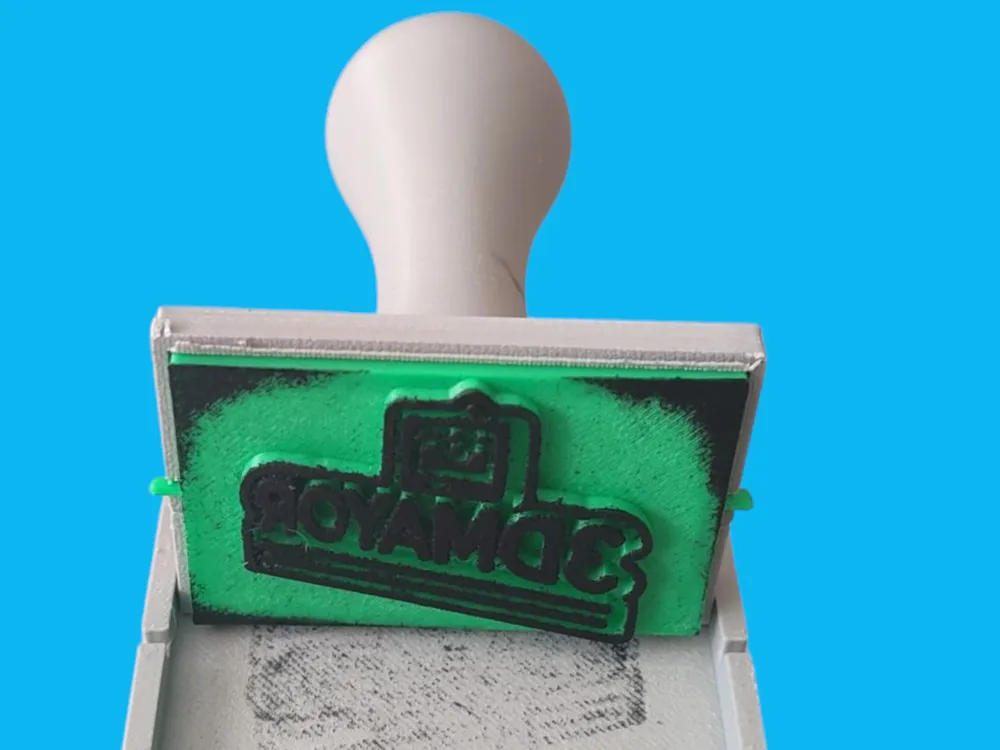 Customizable Ink Stamp by redox44 MakerWorld: Download Free 3D Models