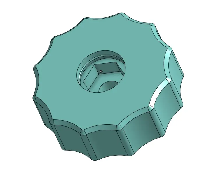 Knobs for M6 & M8 with caps over nut/bolt head by DeeuuTee - MakerWorld