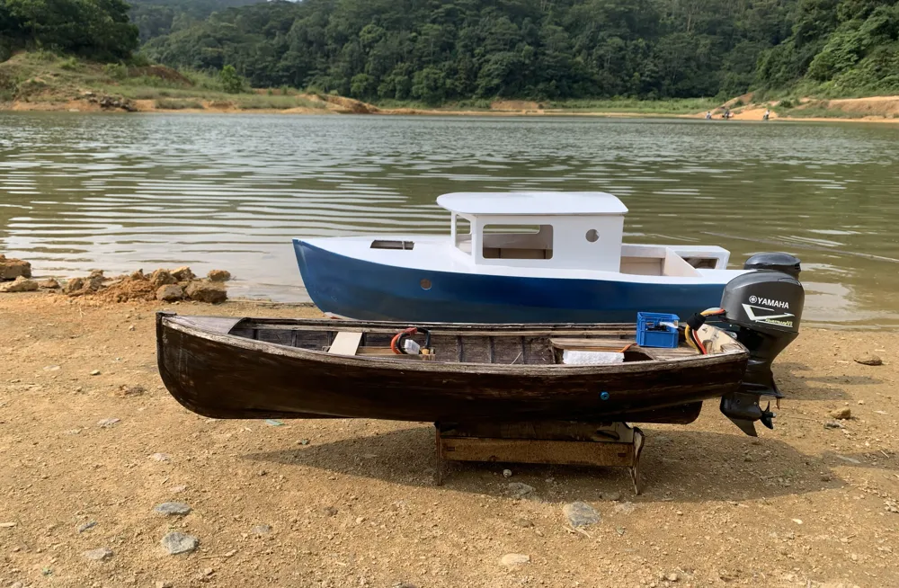 RC Boat Outboard Motor & Propulsion System - Free 3D Print Model ...