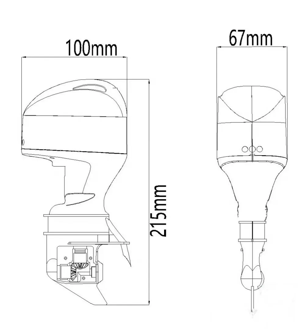 RC Boat Outboard Motor & Propulsion System - Free 3D Print Model ...