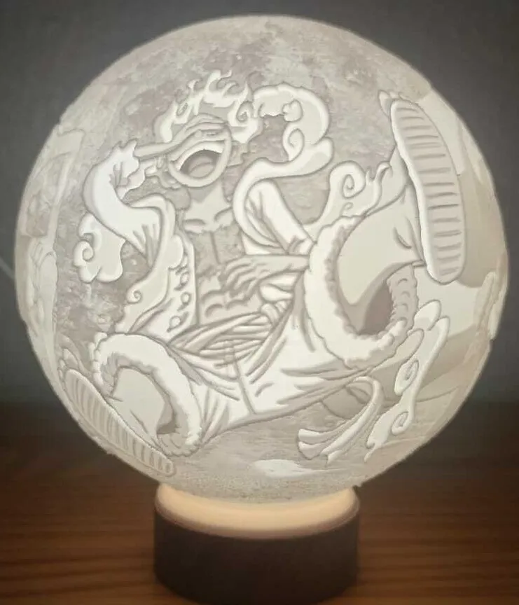 LITHOPHANE SPHERE One Piece by Litolunar - MakerWorld