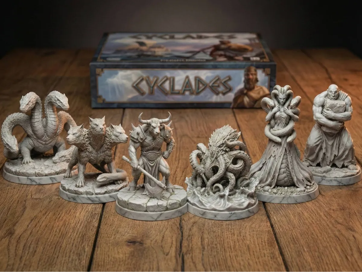 Mythological Creatures - Cyclades Fan Expansion - Free 3D Print Model ...