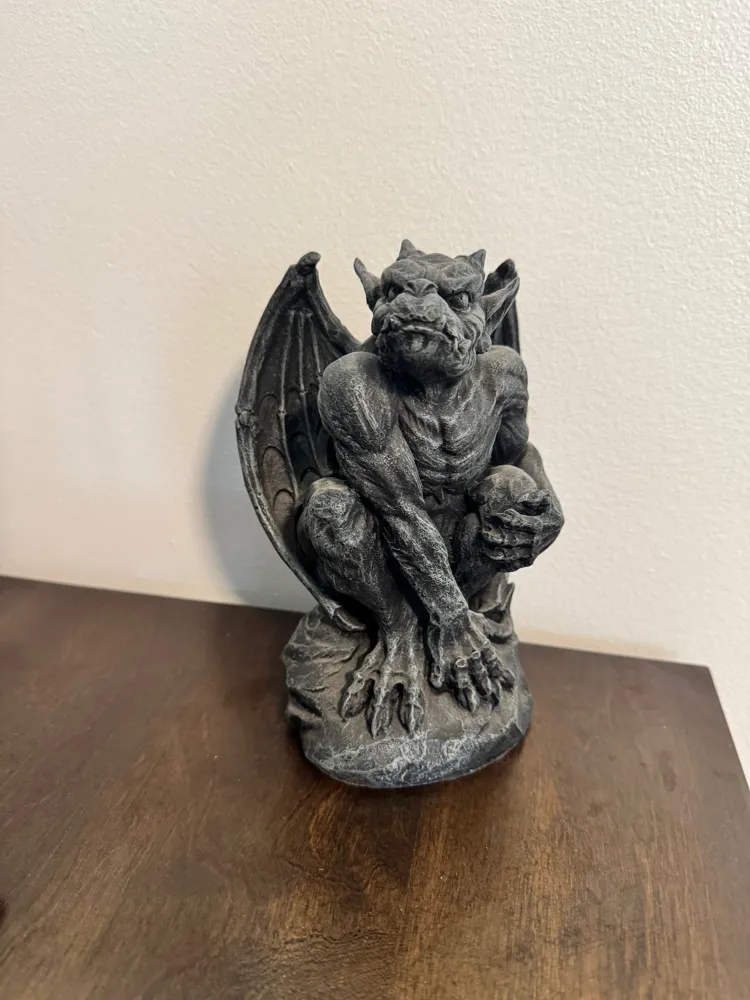 Gargoyle on rock statue by SuperCeege MakerWorld: Download Free 3D Models