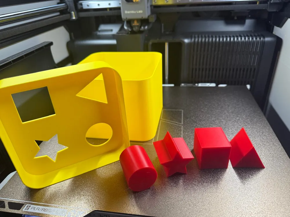 Shape Learning Toy - Free 3D Print Model - MakerWorld