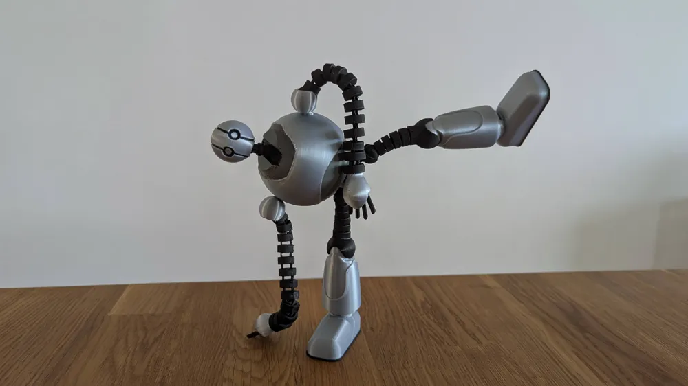 Articulated Roz by The Wild Robot movie - Free 3D Print Model - MakerWorld