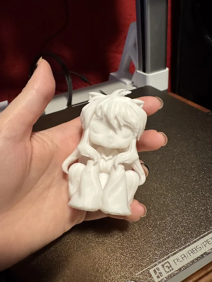 Sitting Inuyasha Chibi by Fooshy MakerWorld: Download Free 3D Models