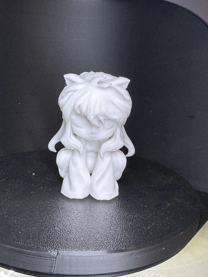 Sitting Inuyasha Chibi by Fooshy MakerWorld: Download Free 3D Models