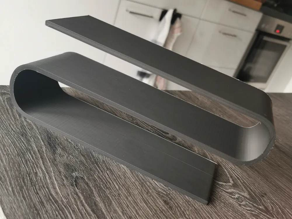 Curved Shelf by Björn Heise MakerWorld: Download Free 3D Models