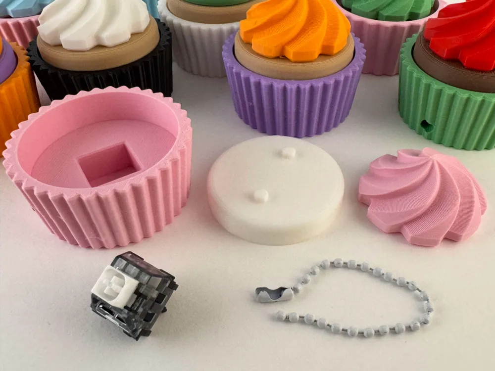 Clickey Cakez - Cupcake Fidget Clicker by jaayjeee MakerWorld: Download ...