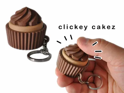 Clickey Cakez - Cupcake Fidget Clicker by jaayjeee MakerWorld: Download ...