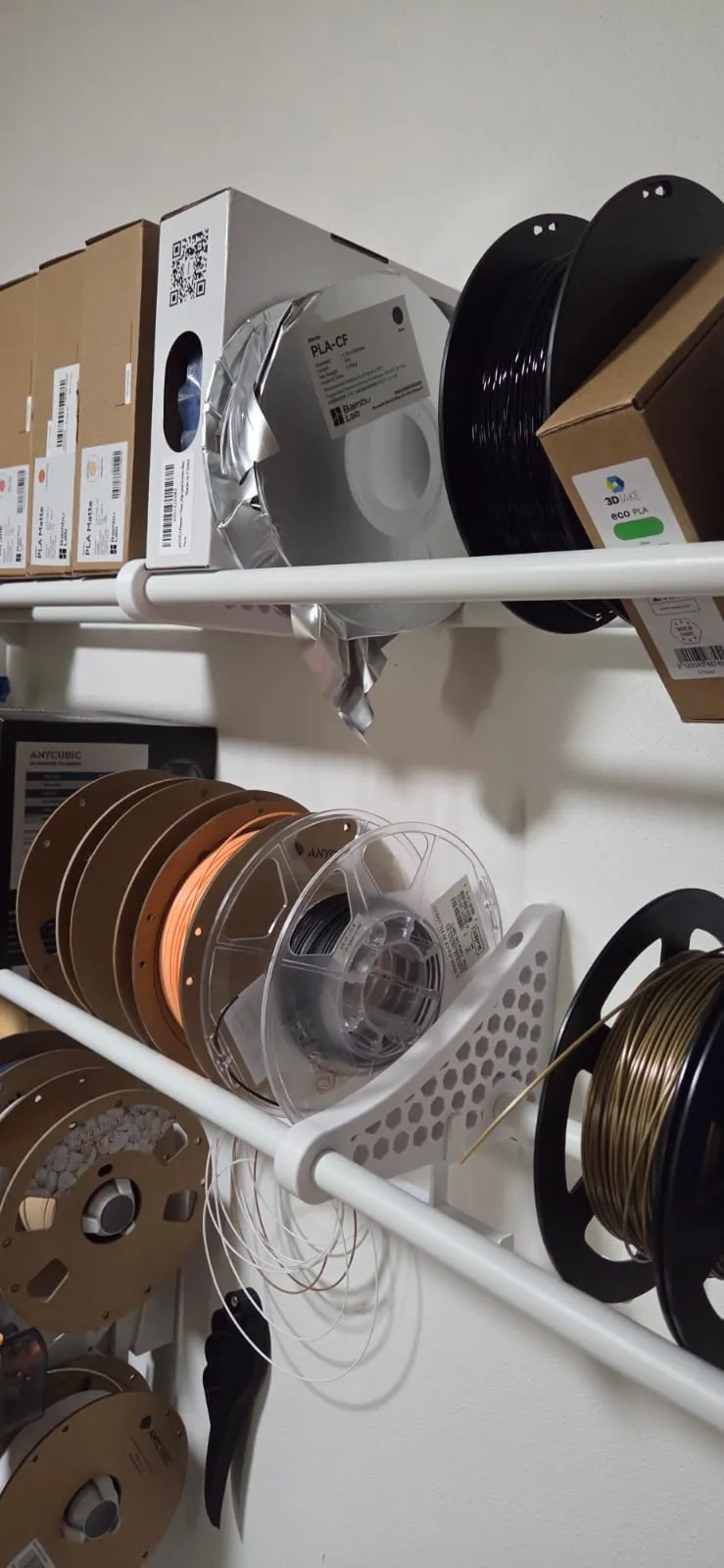 Filament spool pole brackets by Gerard74 MakerWorld: Download Free 3D ...