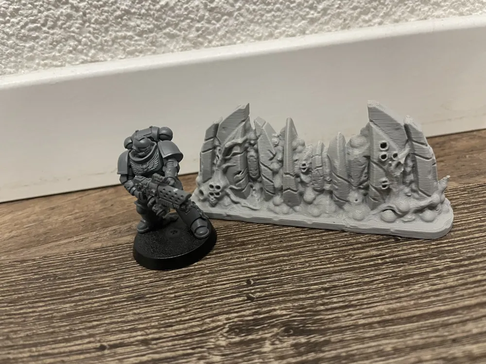 Organic Cover Wall – Alien Chitin Terrain - Free 3D Print Model ...