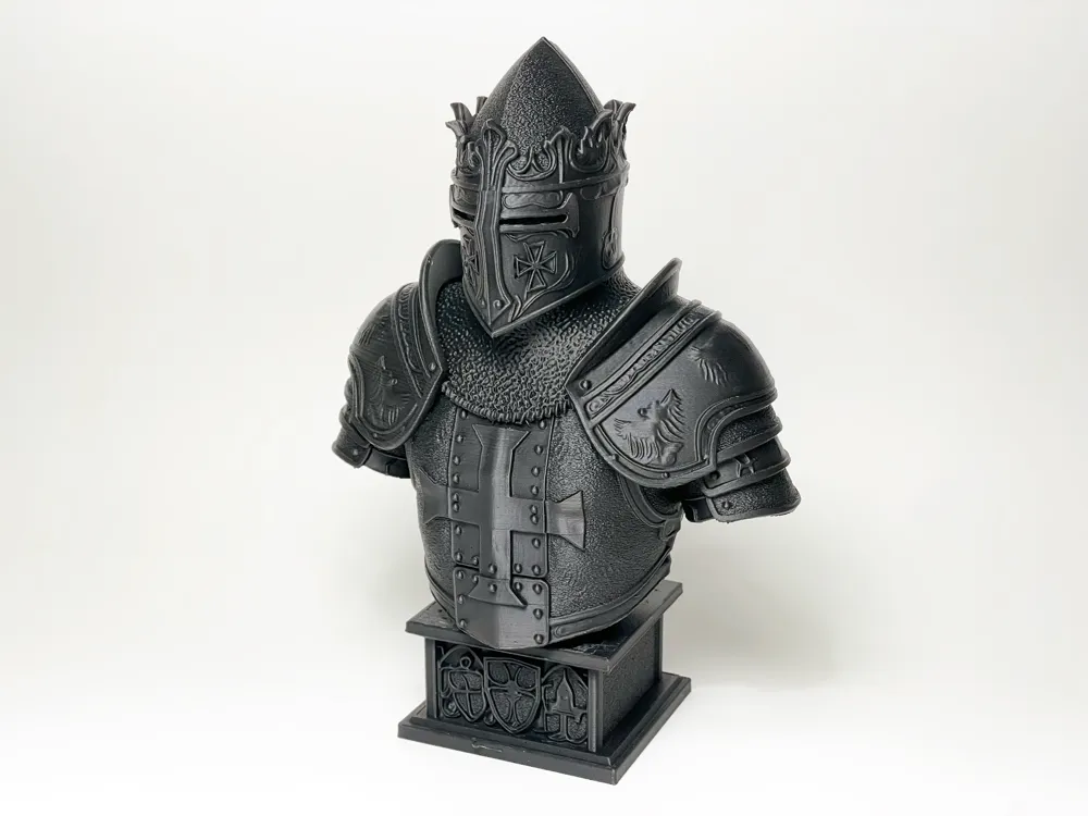 Teutonic Knight Bust – Crusader Series Expansion - Free 3D Print Model ...