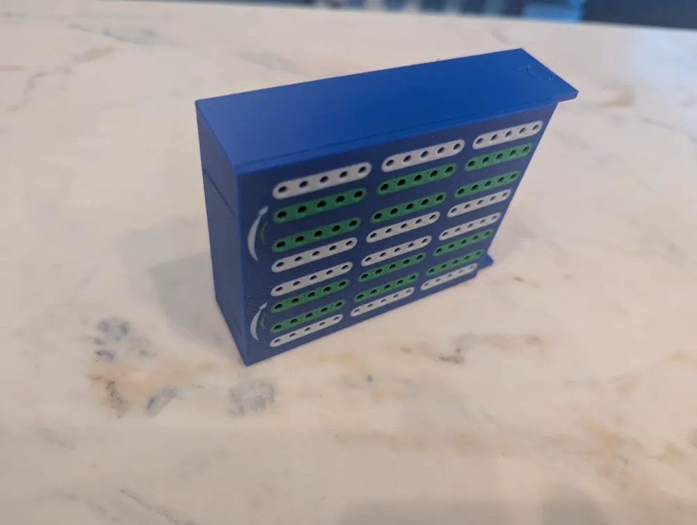 Cribbage Board Travel Multi-Color - Free 3D Print Model - MakerWorld