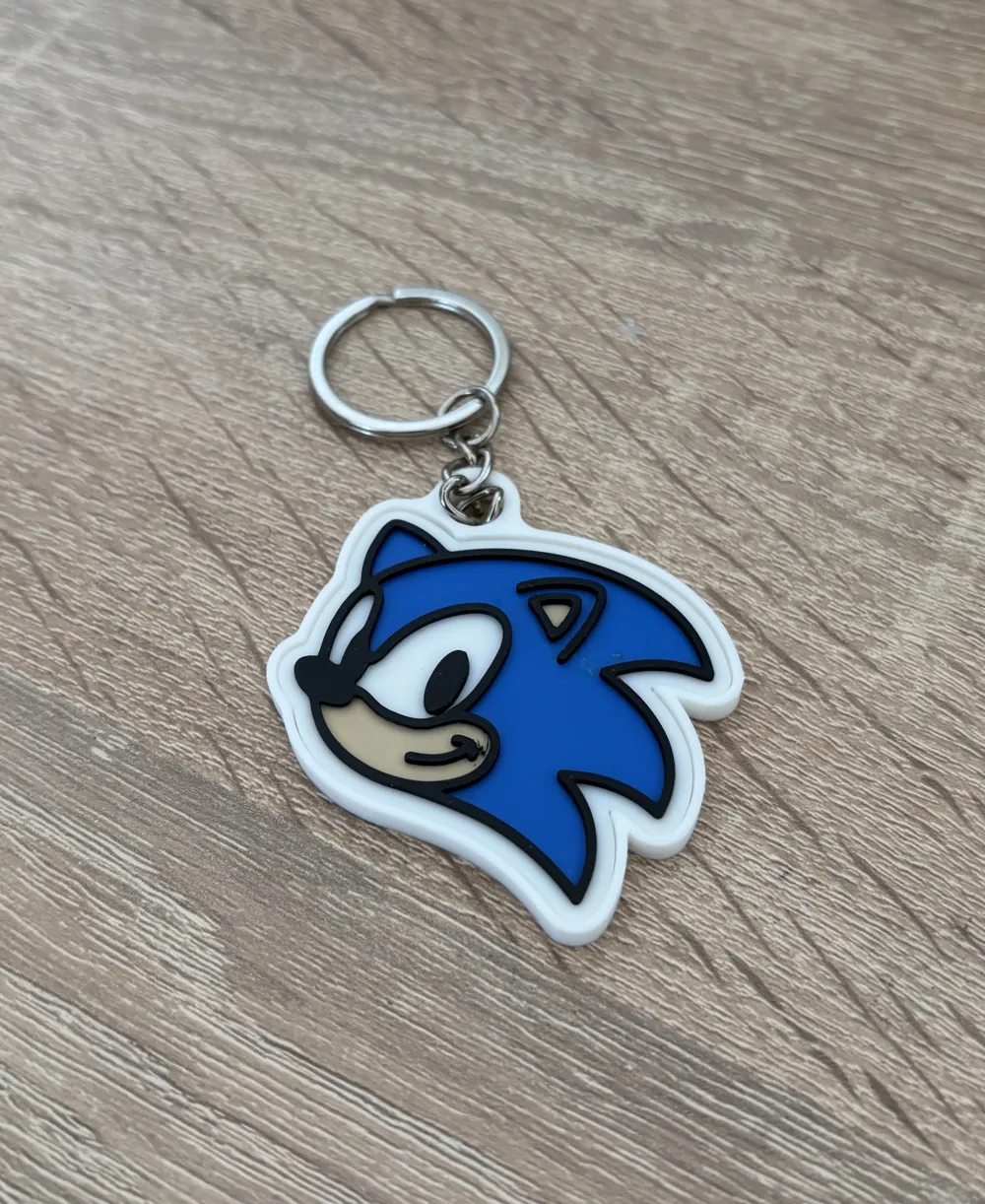 Sonic Keychain - Free 3D Print Model - MakerWorld
