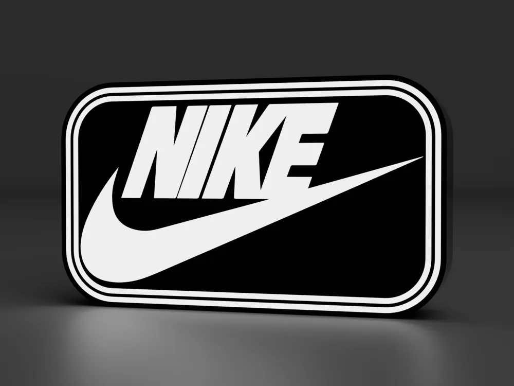 Nike Logo LED LightBox by Lozagon1234 MakerWorld: Download Free 3D Models