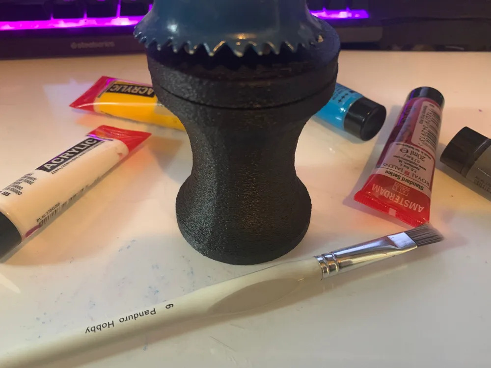 360 paint handle (easy scale to size able) by Valkyrie Forge MakerWorld ...
