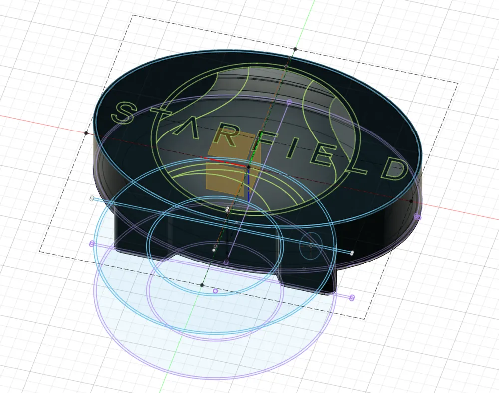 Advanced Led Lamp : Starfield Edition by urzhiataer - MakerWorld