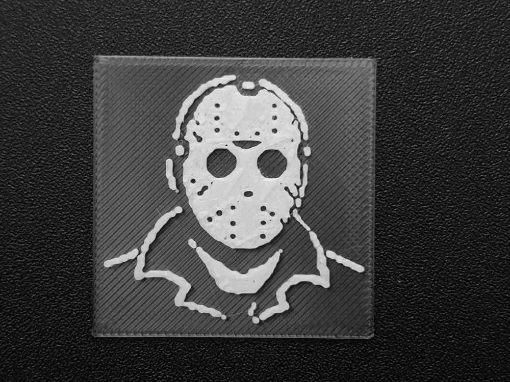 Jason Voorhees Screen for Retro TV – 80s Pixel Art by Midjam MakerWorld ...