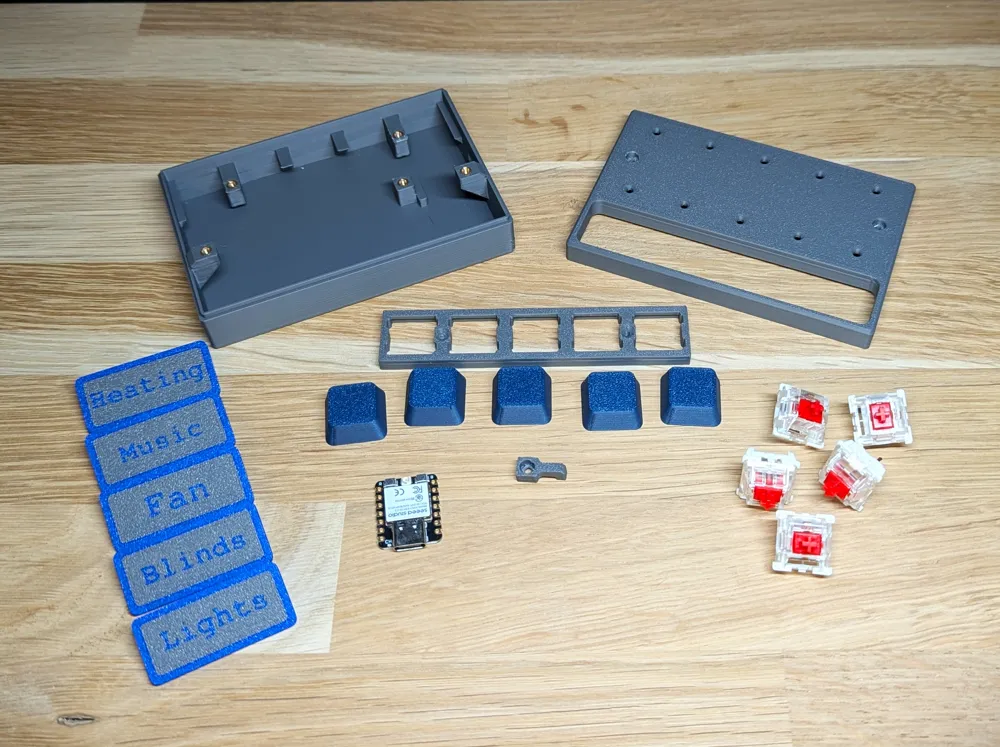 DIY ESP32 Macro Keypad - Free 3D Print Model - MakerWorld