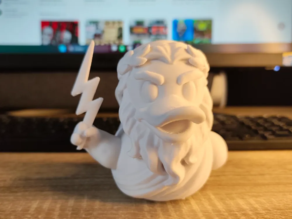 Zeus Rubber Duck by 3DPrintsForYou MakerWorld: Download Free 3D Models