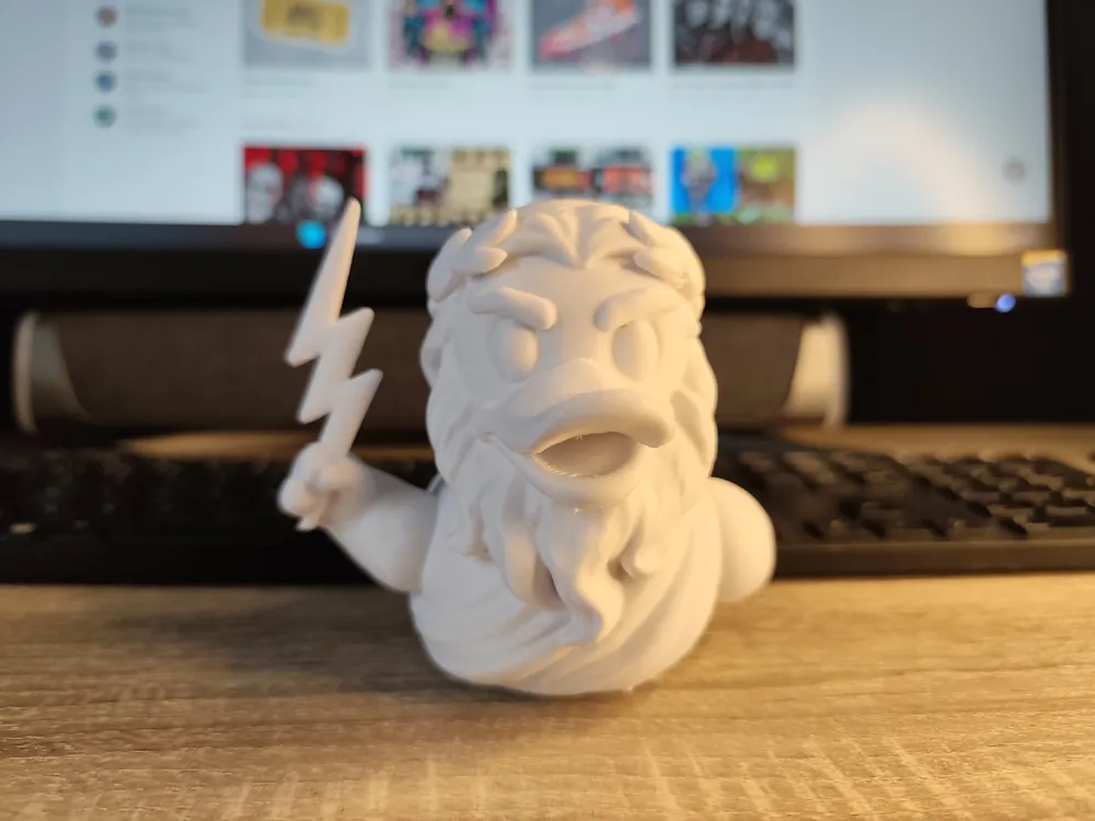 Zeus Rubber Duck by 3DPrintsForYou MakerWorld: Download Free 3D Models