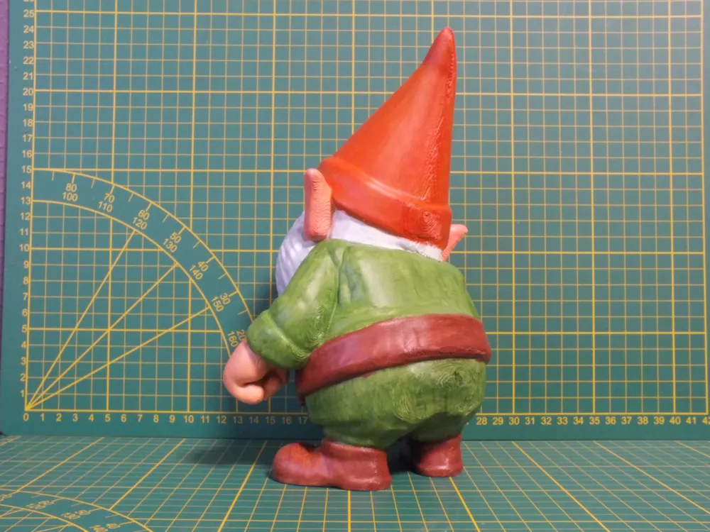 Angry Garden Gnome Elf by 3-Dr. Lighthouse Design - MakerWorld