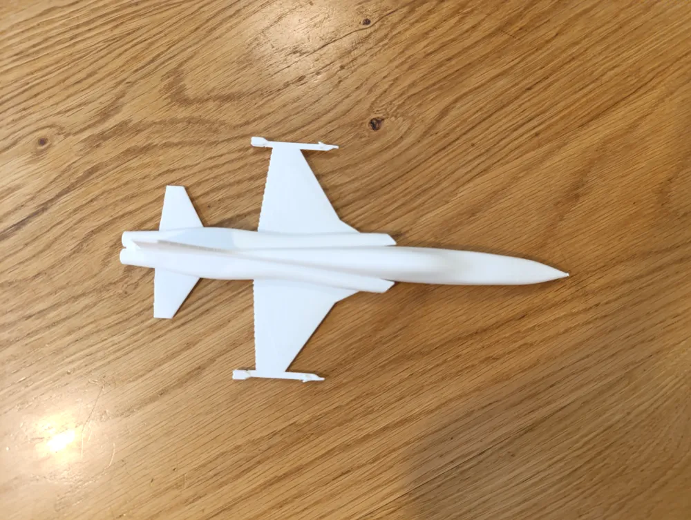 F-5F Tiger II - Free 3D Print Model - MakerWorld