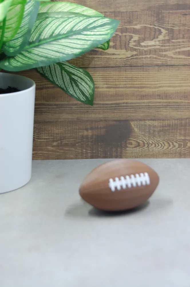 3D Printed Football for 500% Brick Figures - Free 3D Print Model ...