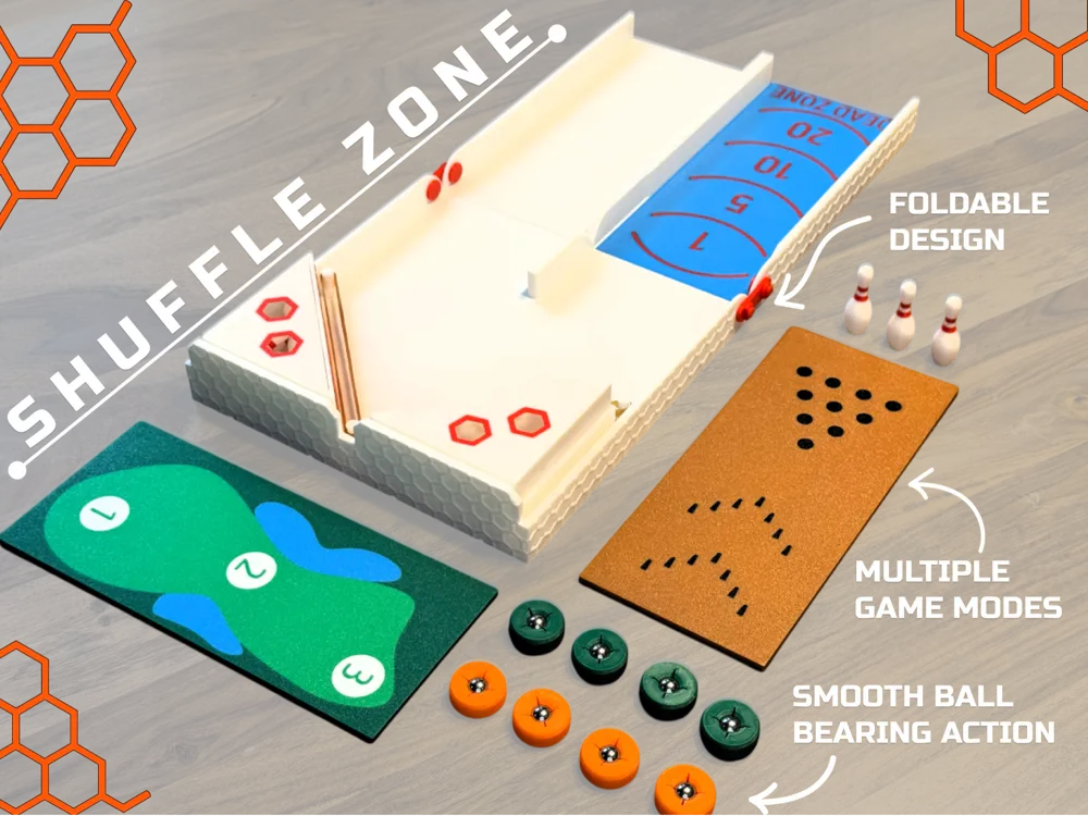 ShuffleZone - Fun Tabletop Game by ozarkexpeditions MakerWorld ...
