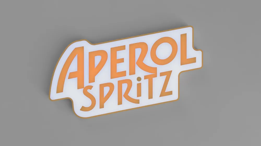 APEROL Spritz Magnet by Project Hunter - MakerWorld