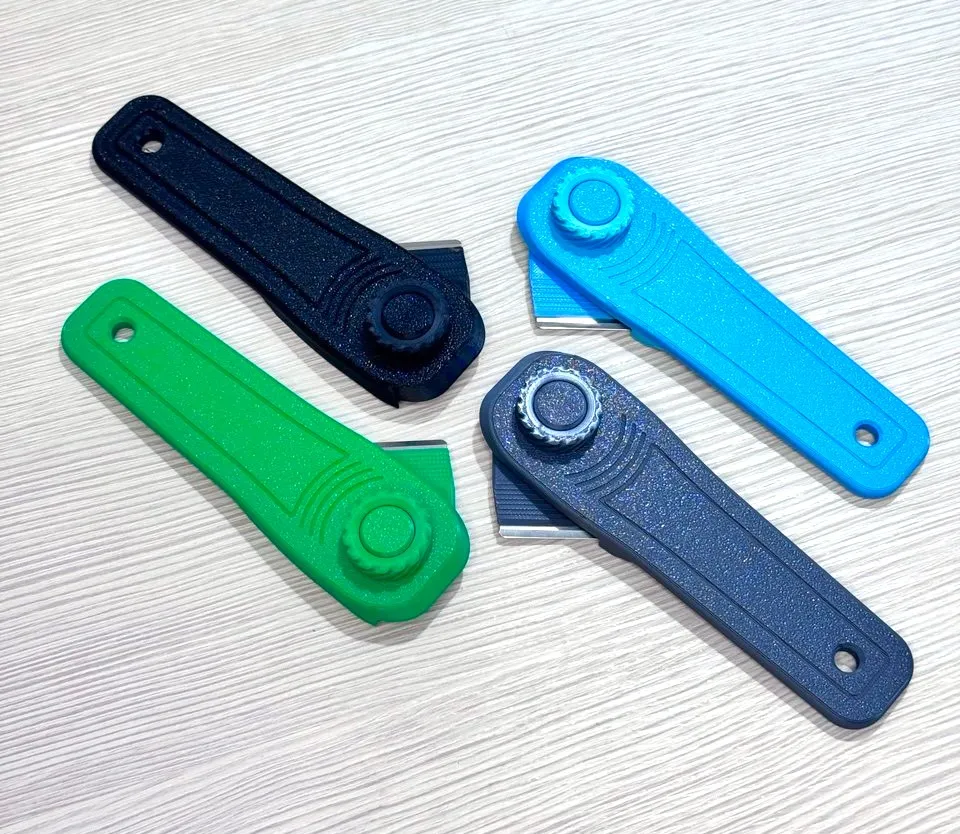 Scraper & Box Opener (three positions) - Free 3D Print Model - MakerWorld