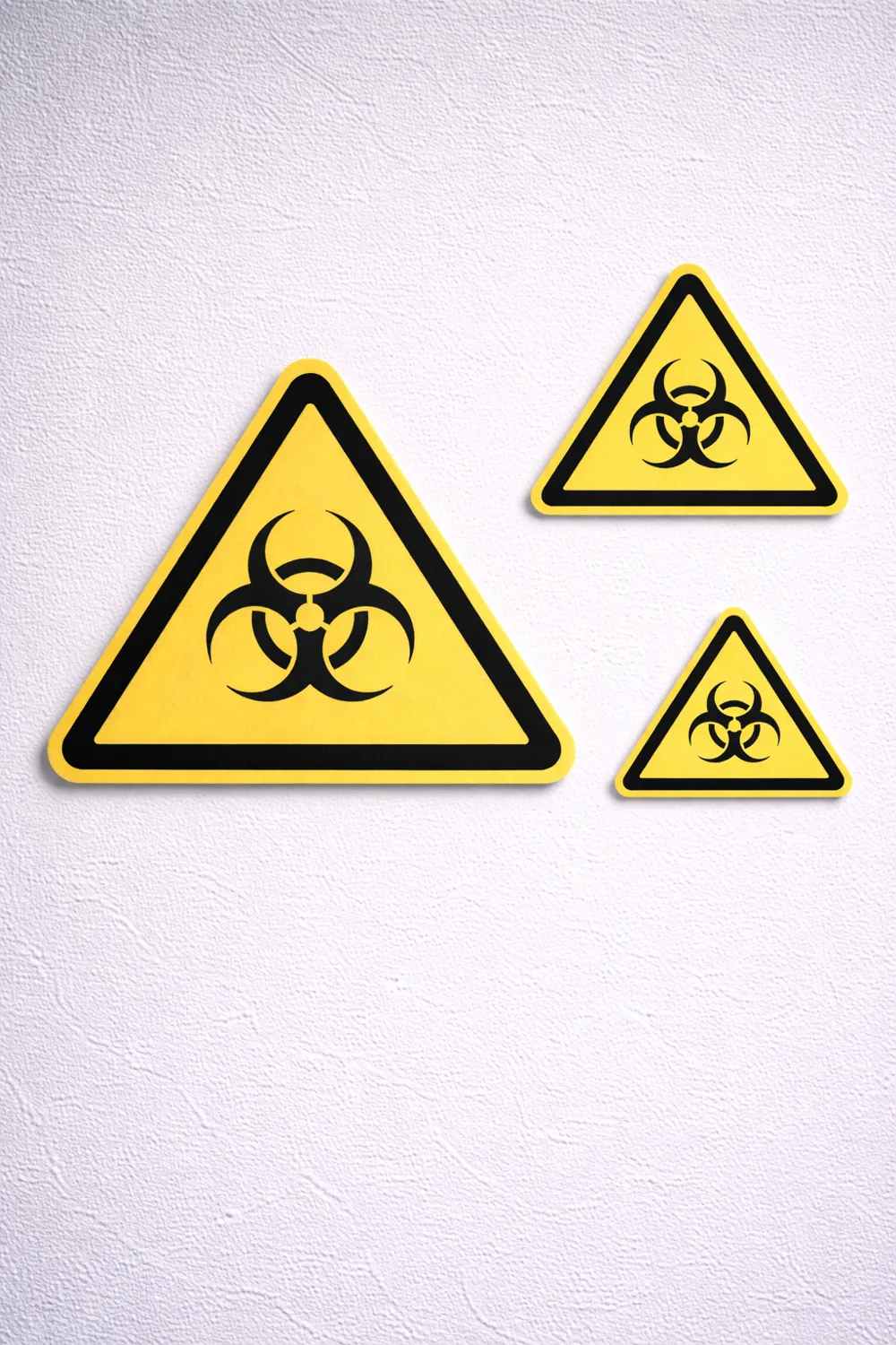 Warning Sign „Biohazard / Biohazard“ - Free 3D Print Model - MakerWorld