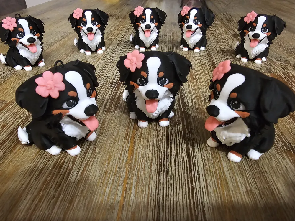 Bernese Mountain Dog – Chibi Style by StorkLord MakerWorld: Download ...