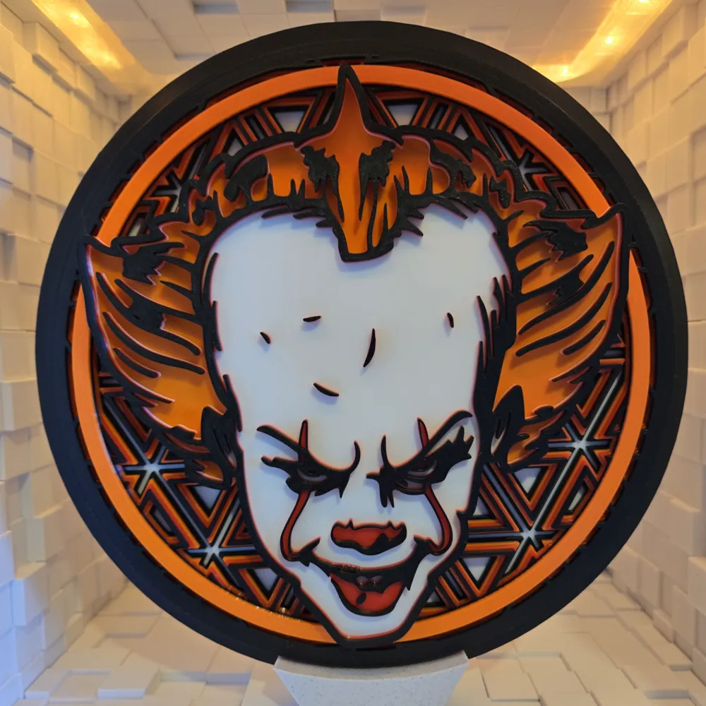 IT - Pennywise Mosaic by Luke's 3D Prints - MakerWorld