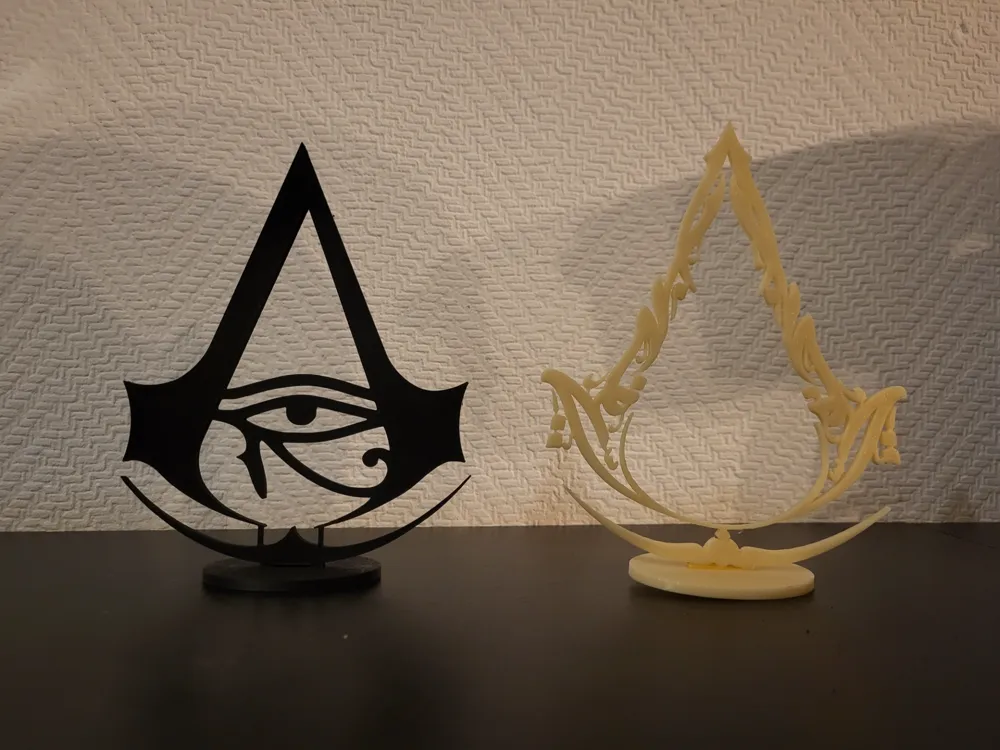 logo e suporte de assassins creed origins - Modelo gratuito para ...