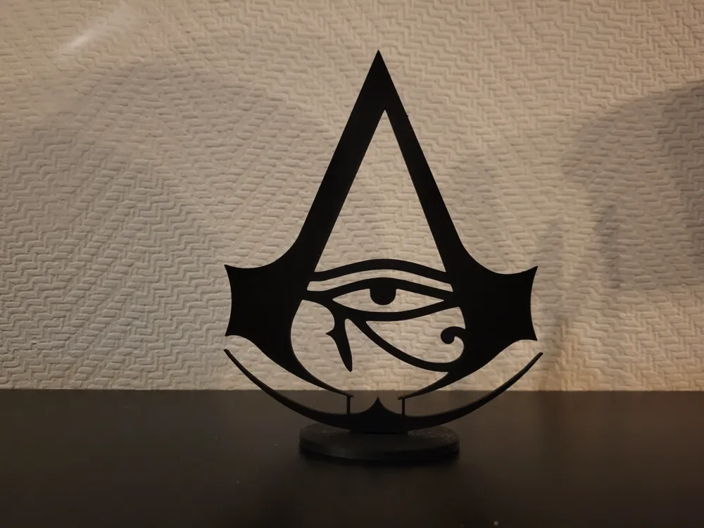 logo e suporte de assassins creed origins - Modelo gratuito para ...