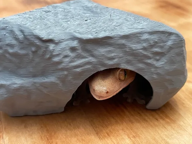 Scalable Yard Rock Reptile Hide by MetaMatter3D - MakerWorld