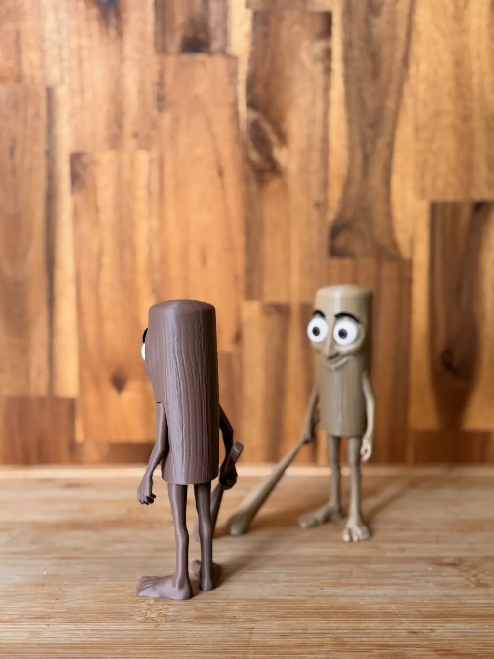 Brainrot Tung Tung Sahur / NO AMS - Free 3D Print Model - MakerWorld