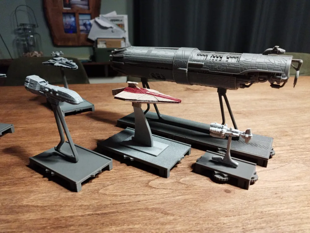 Star Wars Armada: Shipbases - Free 3D Print Model - MakerWorld