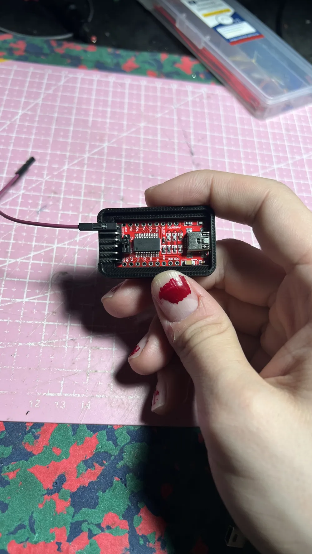 Case for a FTDI adapter (FT232R) - Free 3D Print Model - MakerWorld