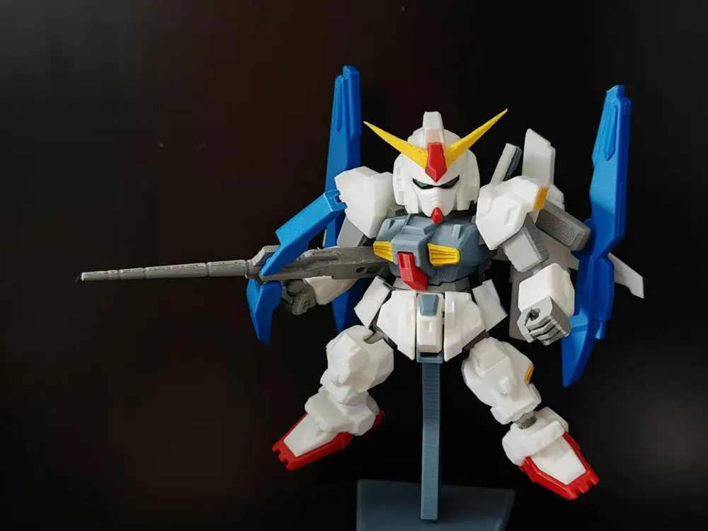 SD Scale Mobile Suit Gundam Z Mk2 Gundam G-Defenser Super Gundam - Free ...