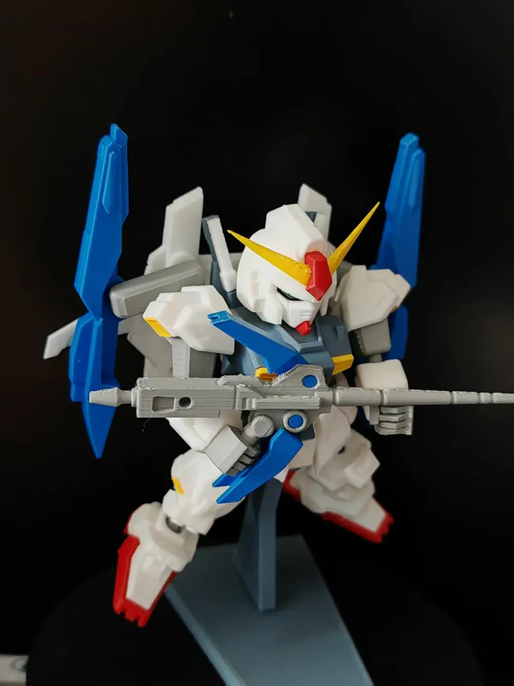 SD Scale Mobile Suit Gundam Z Mk2 Gundam G-Defenser Super Gundam - Free ...