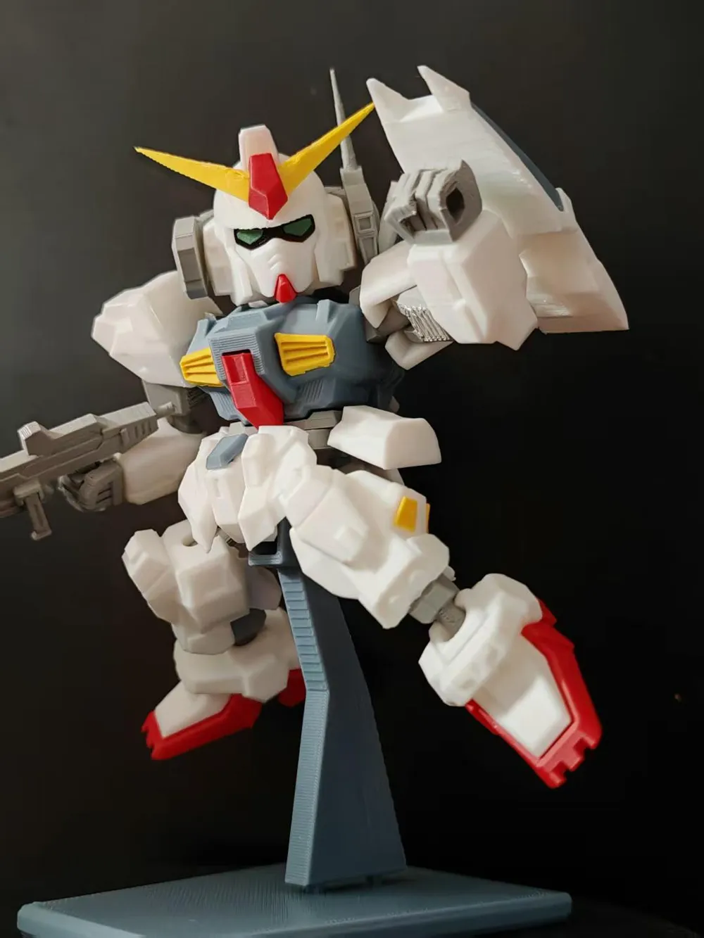 SD Scale Mobile Suit Gundam Z Mk2 Gundam G-Defenser Super Gundam - Free ...