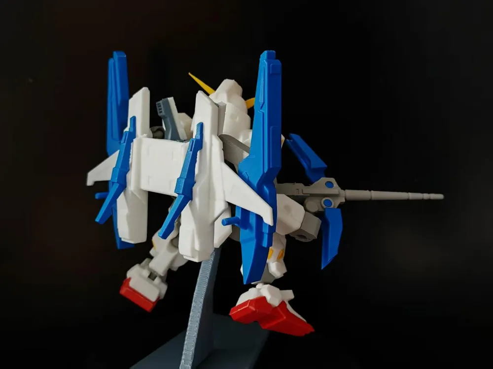 SD Scale Mobile Suit Gundam Z Mk2 Gundam G-Defenser Super Gundam - Free ...