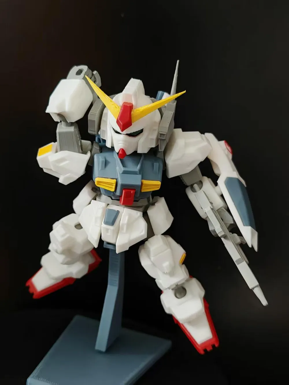 SD Scale Mobile Suit Gundam Z Mk2 Gundam G-Defenser Super Gundam - Free ...