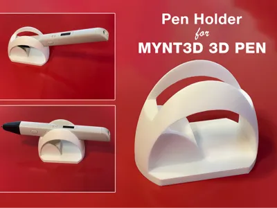 3d printed pen holder - MakerWorld